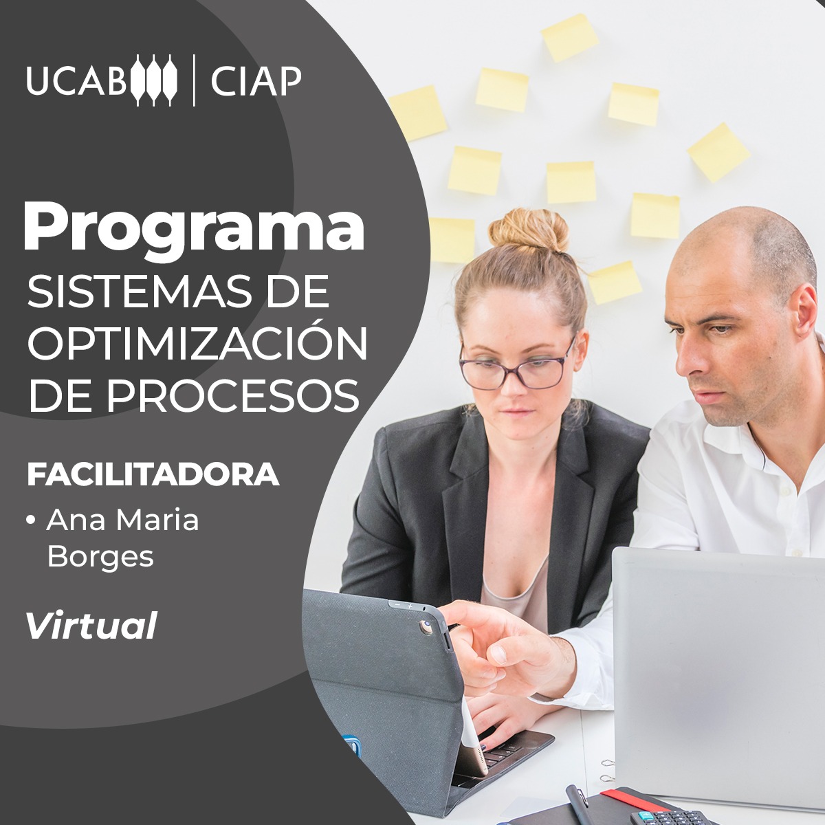 Programa De Formación: Sistemas De Optimización De Procesos. • CIAP | UCAB